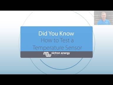 Temperature sensor Quattro, MultiPlus and GX Device | Victron Energy
