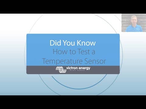Temperature sensor Quattro, MultiPlus and GX Device | Victron Energy