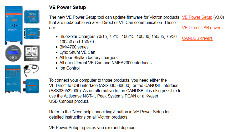 VE Power Setup: Version 3.0 released - Victron Energy