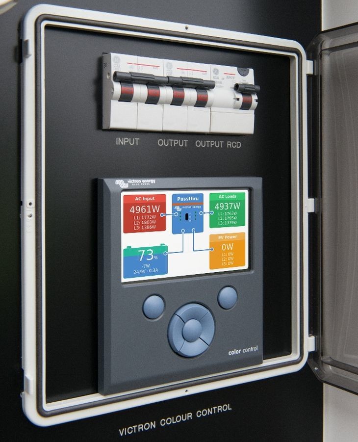 EasyGrid now fitted with Color Control as standard - Victron Energy ...