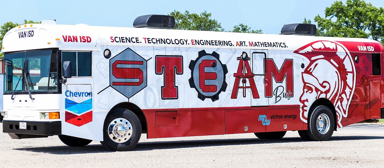 Education at its finest - Steaming along with the STEAM Bus - Victron ...