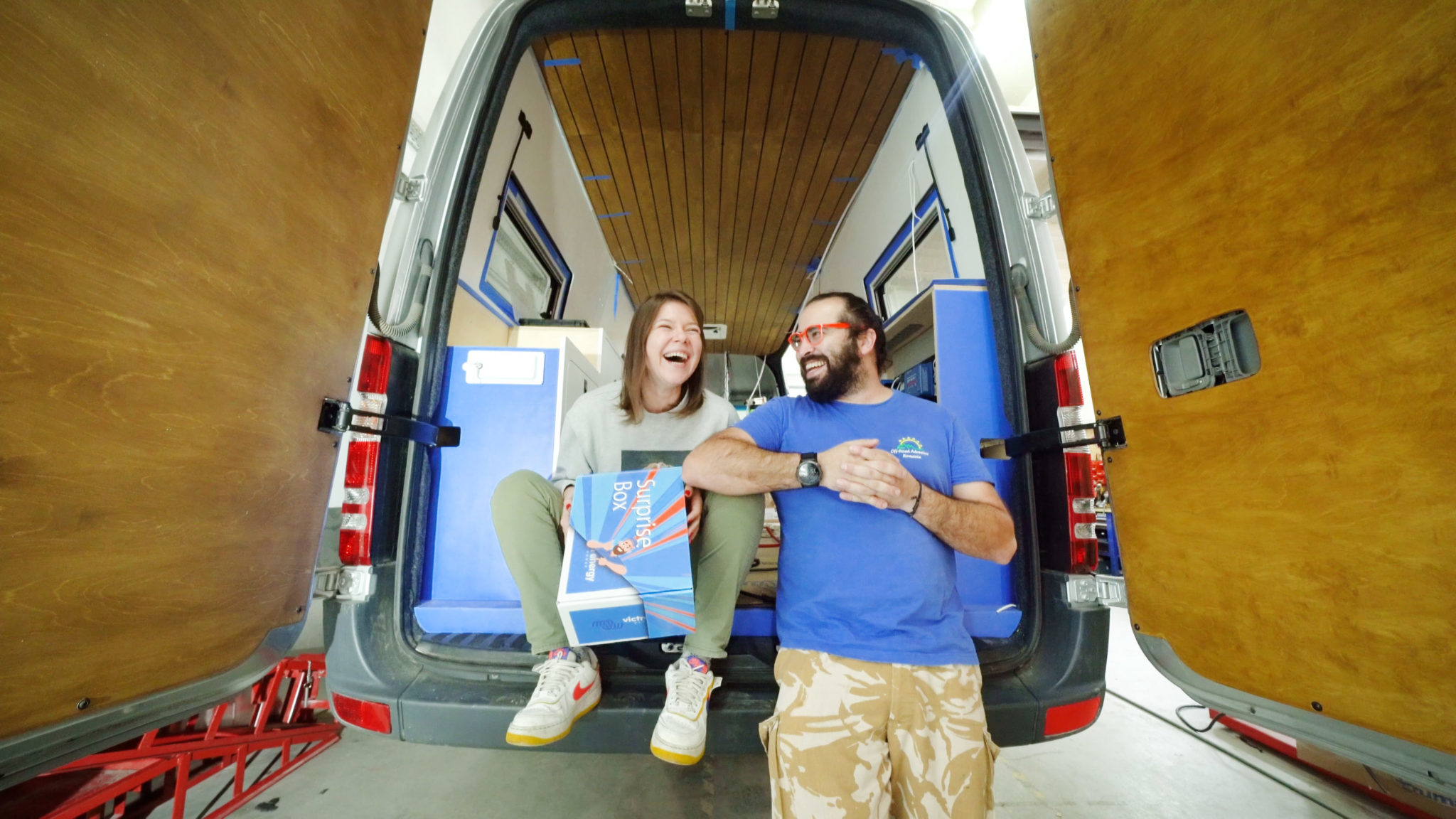 Van life E-Bike adventurers - Victron Energy