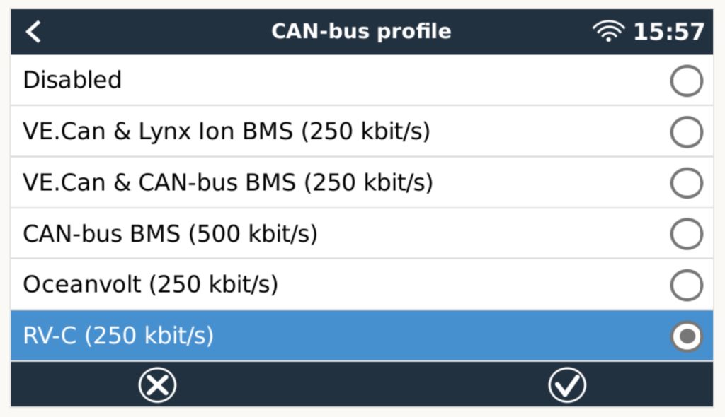 Venus OS v2.90 - Generator controls in VRM, Remote VE.Can, RV-C, Venus ...