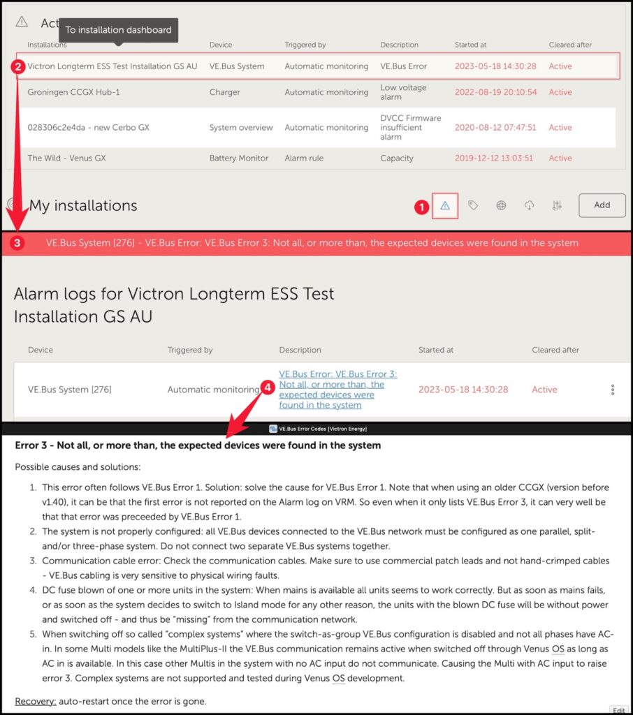 Enhanced Fleet Management Features for VRM - Victron Energy