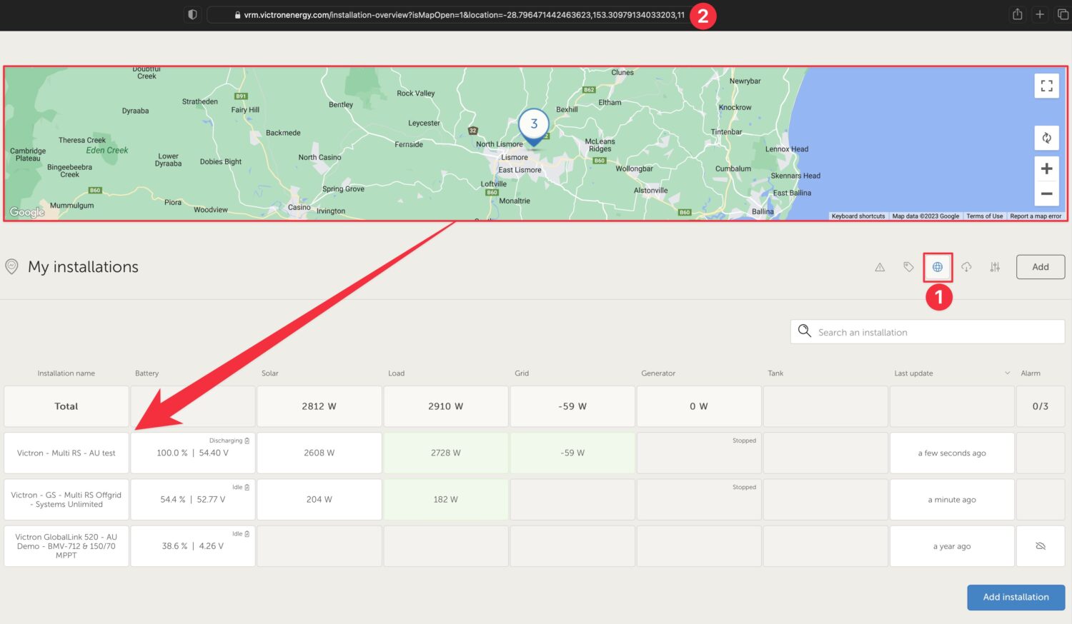 Enhanced Fleet Management Features for VRM - Victron Energy