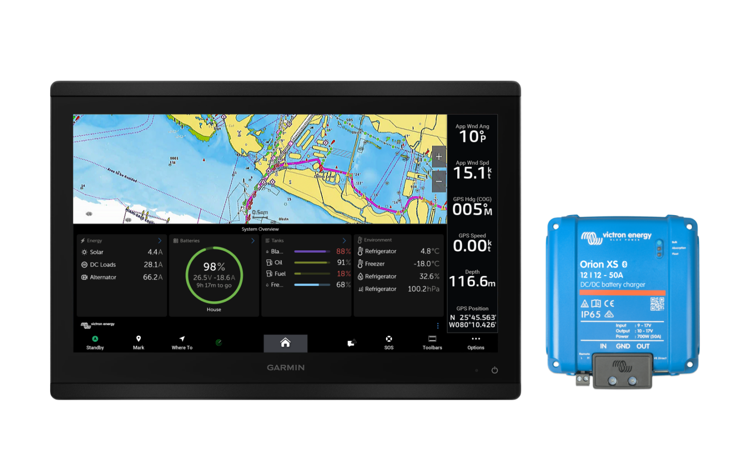 Venus OS v3.20 - Orion XS, new Marine MFD app and more - Victron Energy