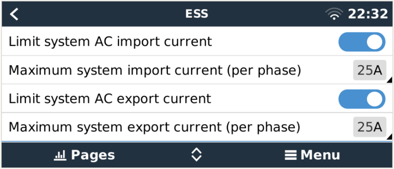 Venus OS v3.30 - Peak shaving for ESS - Victron Energy