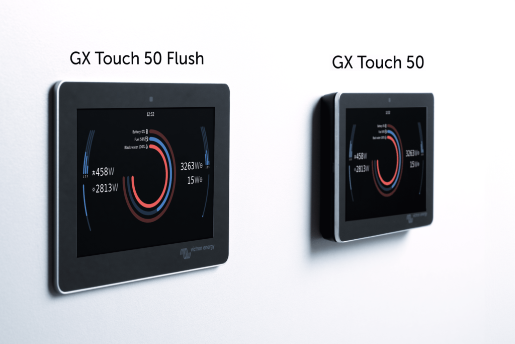 Introducing the GX Touch 50 and 70 Flush Mount Versions - Victron Energy