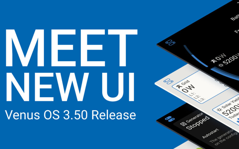 Venus OS v2.90 - Generator controls in VRM, Remote VE.Can, RV-C, Venus ...