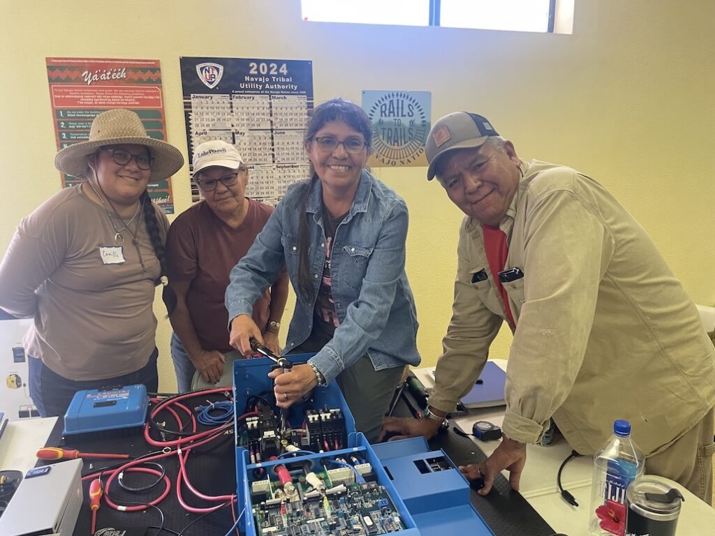 Navajo Nation get hands-on with solar power - Victron Energy