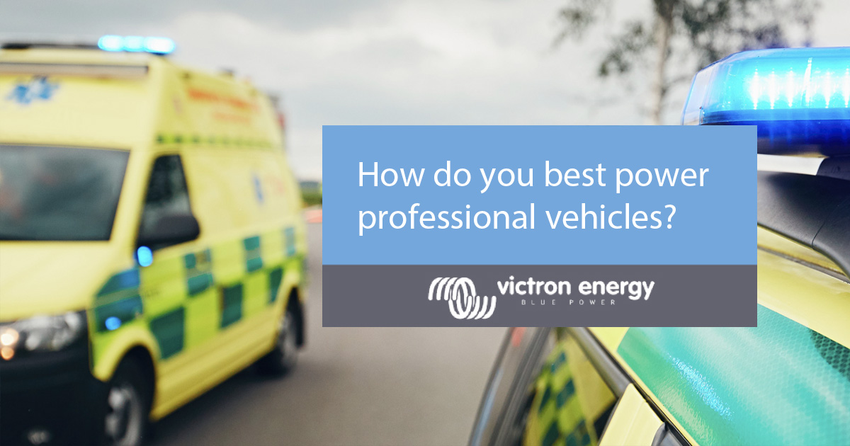 Professional Vehicles - Victron Energy