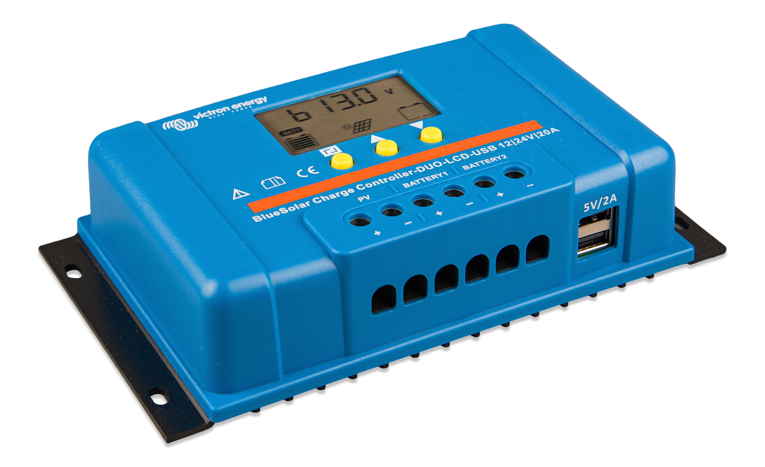 BlueSolar PWM Charge Controller (DUO) LCD&USB - Victron Energy