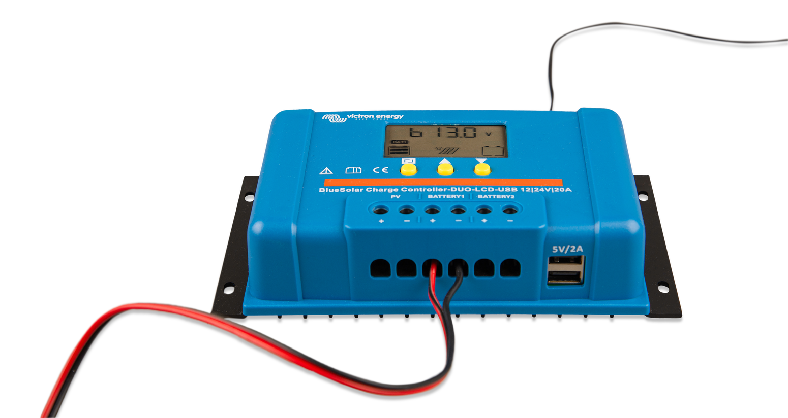 BlueSolar PWM Charge Controller (DUO) LCD&USB - Victron Energy