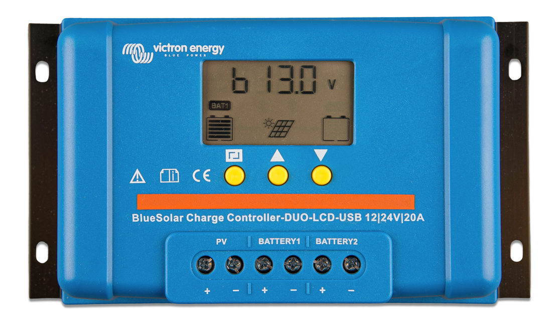 BlueSolar PWM Charge Controller (DUO) LCD&USB - Victron Energy