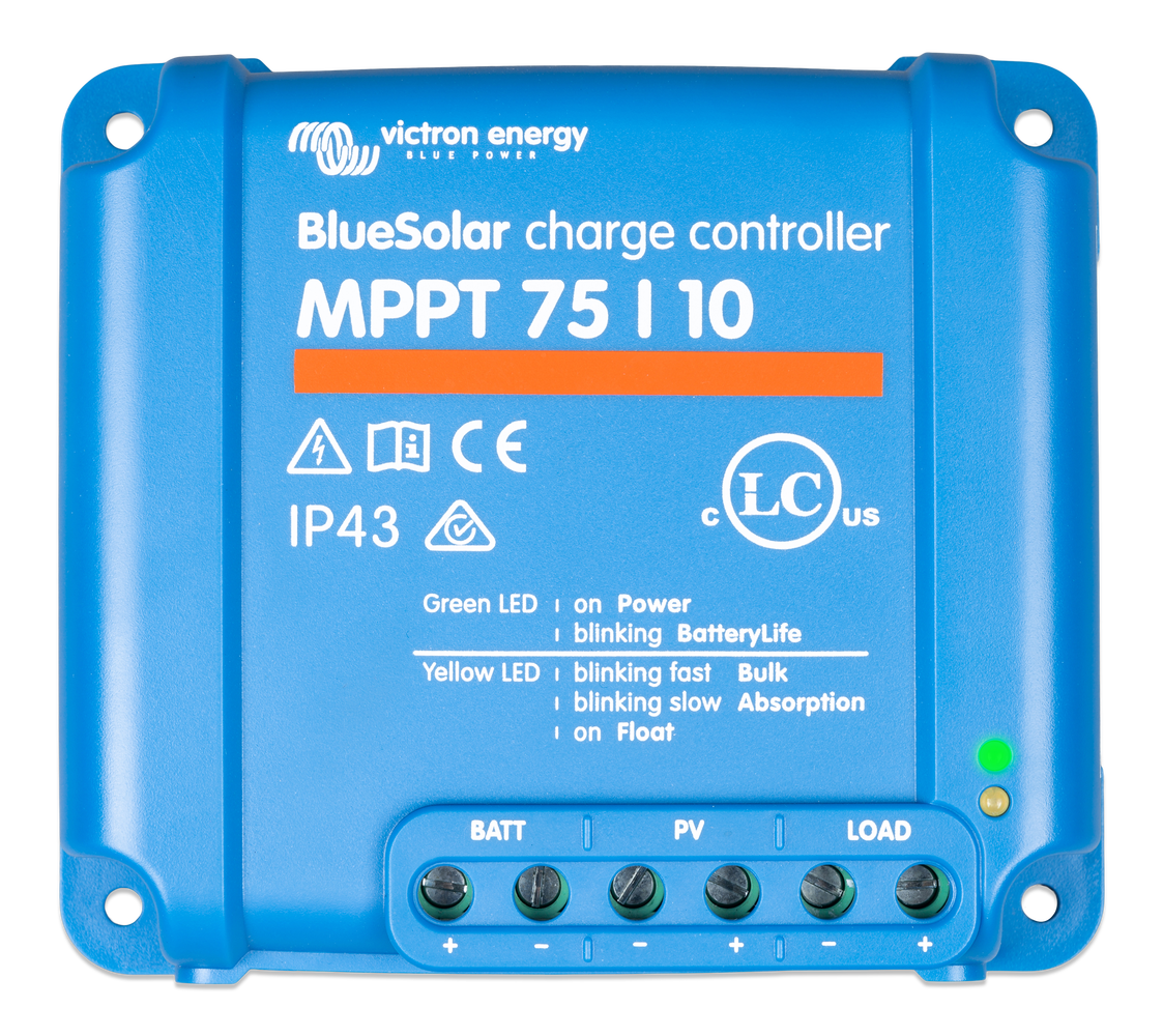 BlueSolar MPPT 75/10, 75/15 & 100/15 (12 / 24 Volt + load output ...