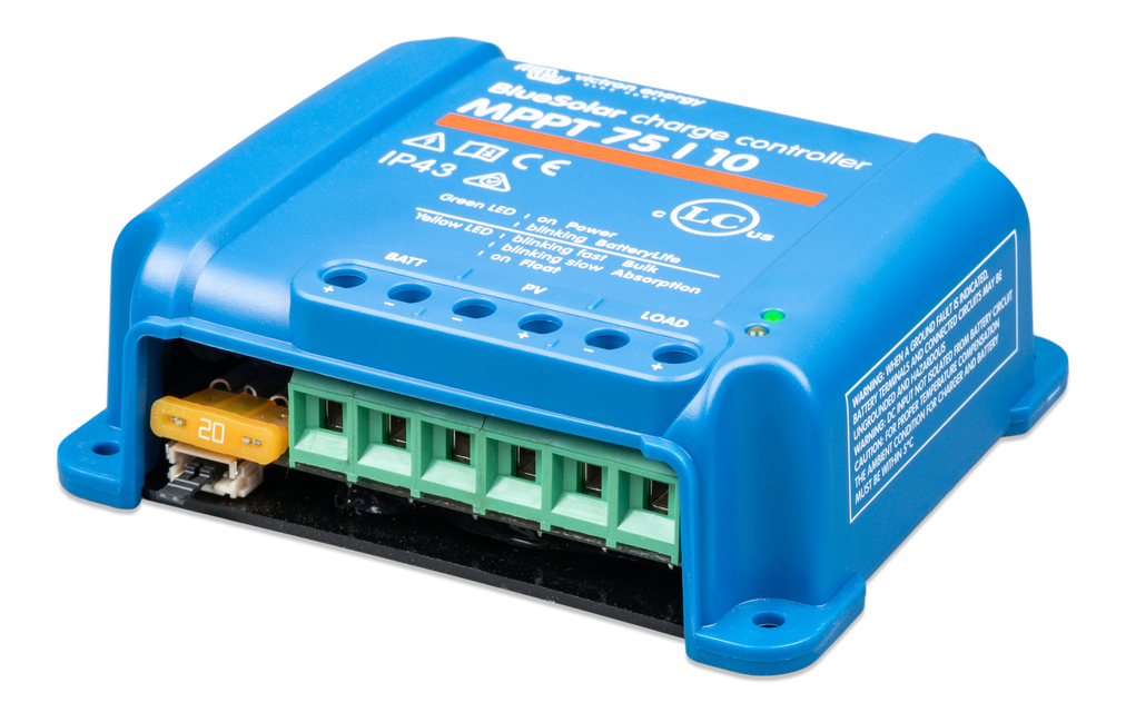 BlueSolar MPPT 75/10, 75/15 & 100/15 (12 / 24 Volt + load output ...