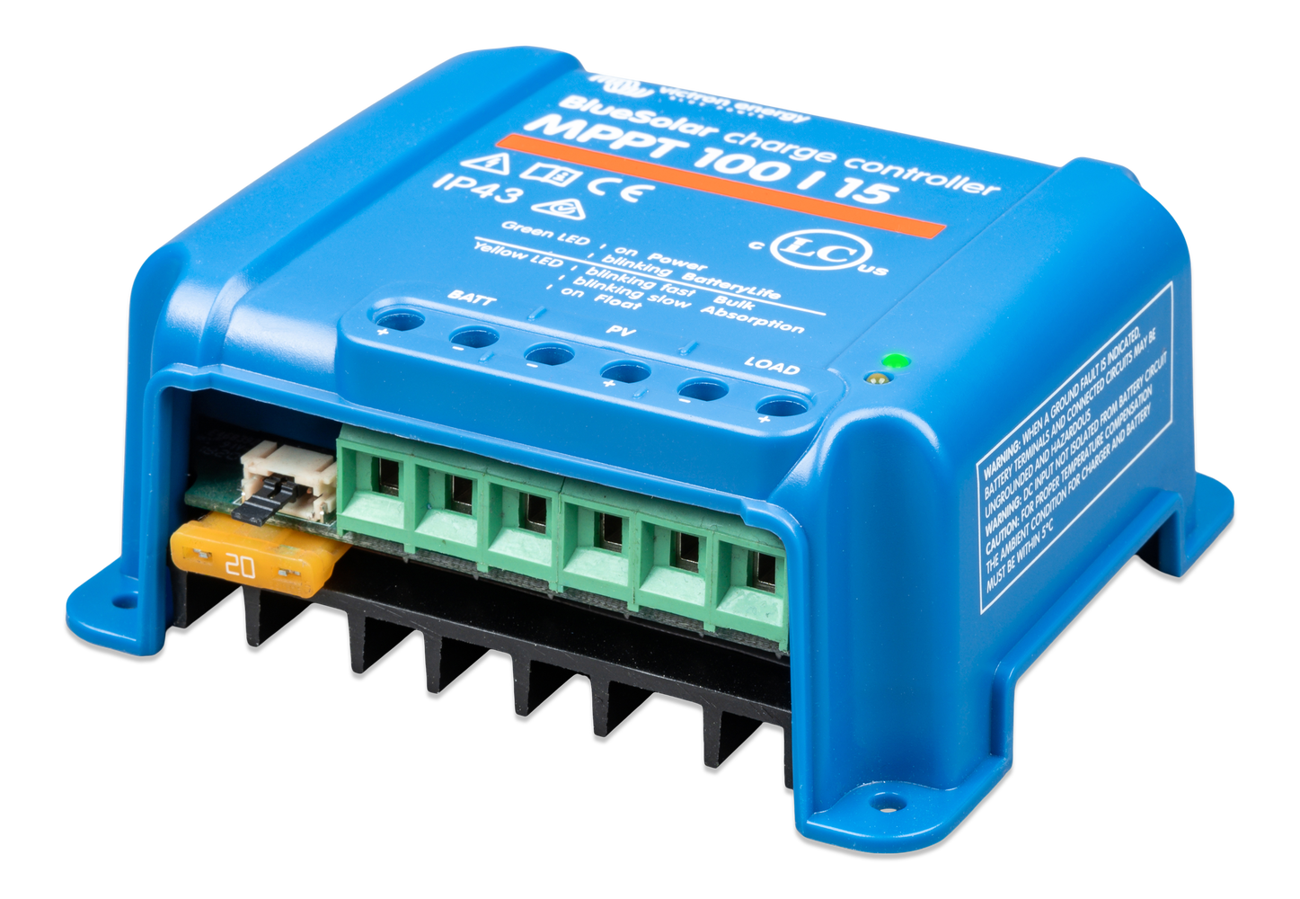 BlueSolar MPPT 75/10, 75/15 & 100/15 (12 / 24 Volt + load output ...