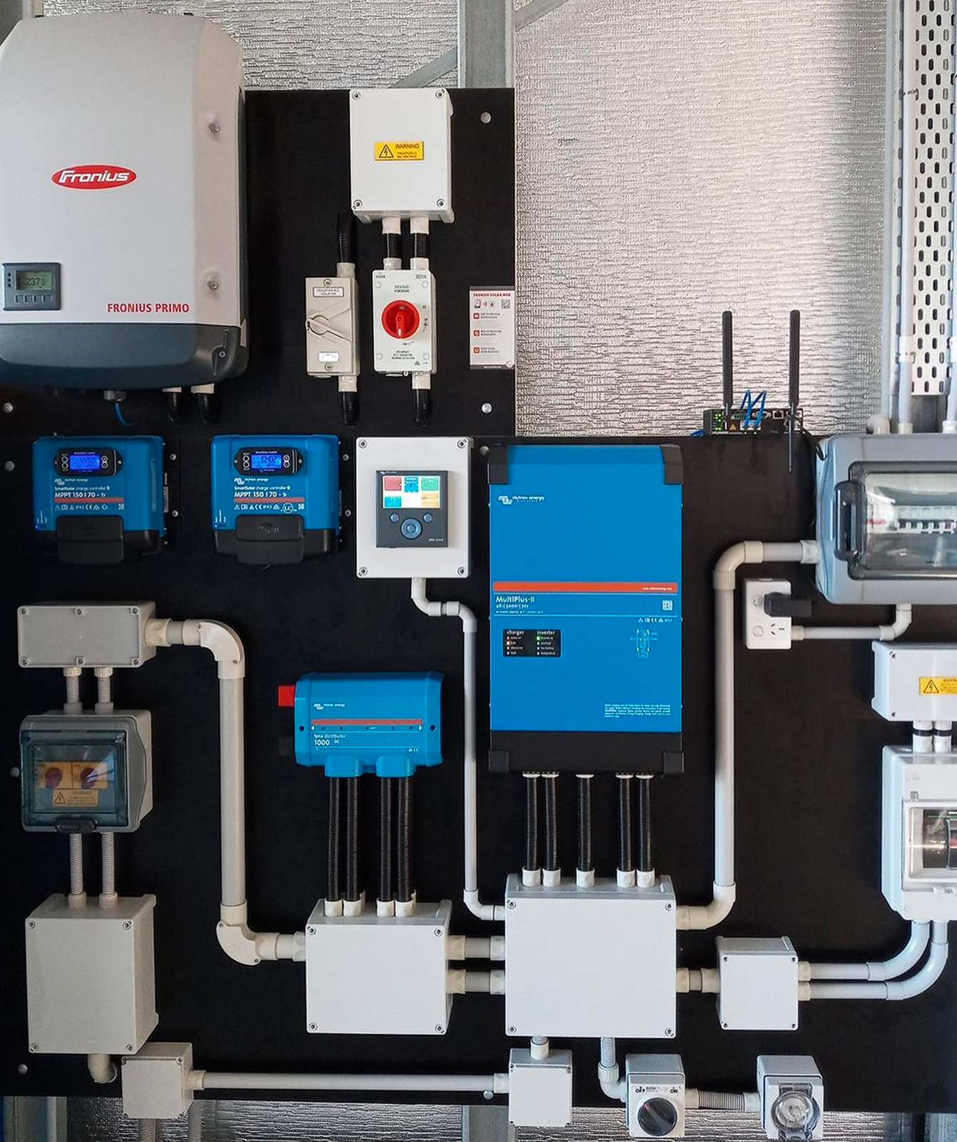 Backup: small residential home - Victron Energy