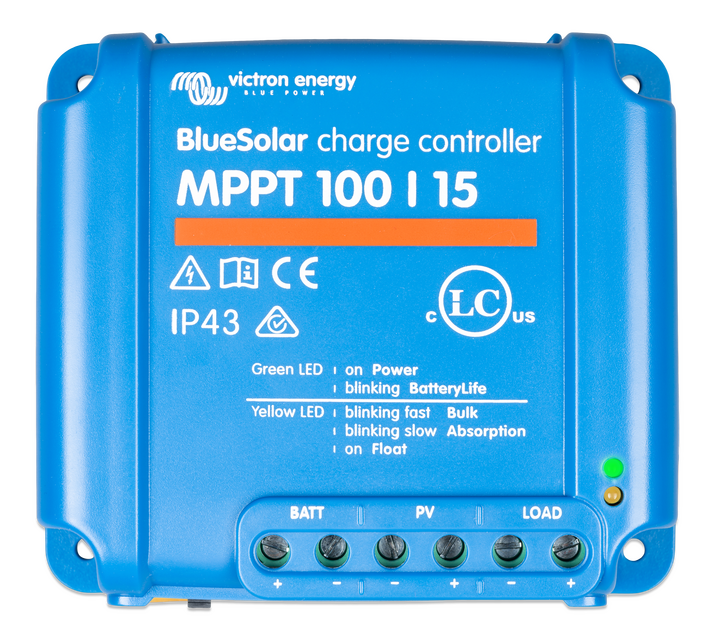 BlueSolar MPPT 75/10, 75/15 & 100/15 (12 / 24 Volt + load output ...