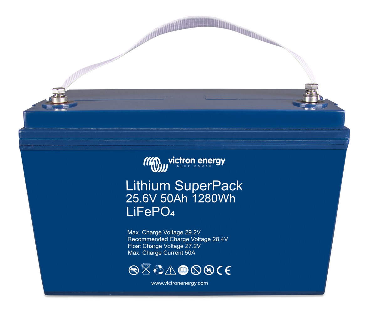 Lithium SuperPack 12,8V & 25,6V - Victron Energy
