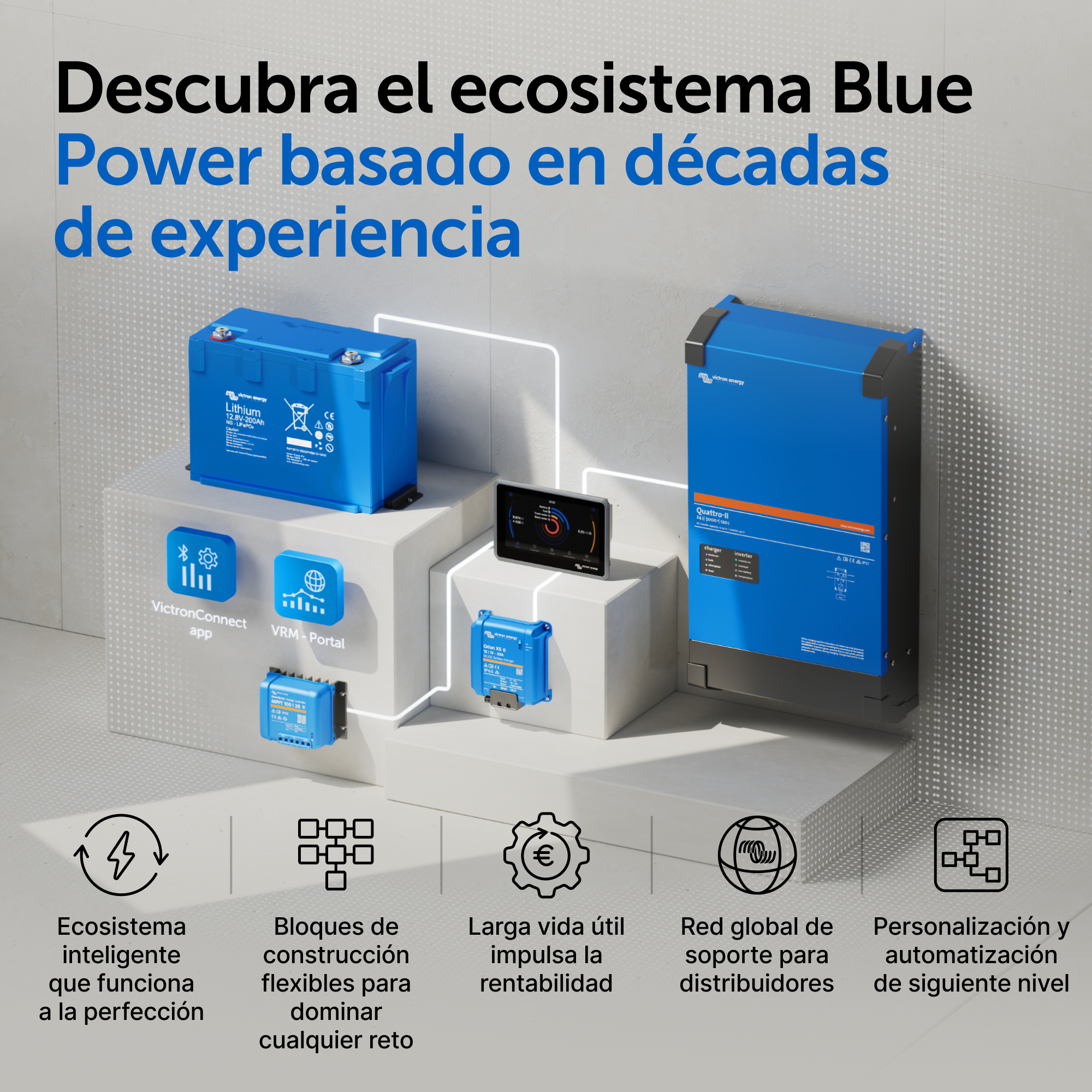 BlueSolar MPPT 100/30 y 100/50 | Victron Energy