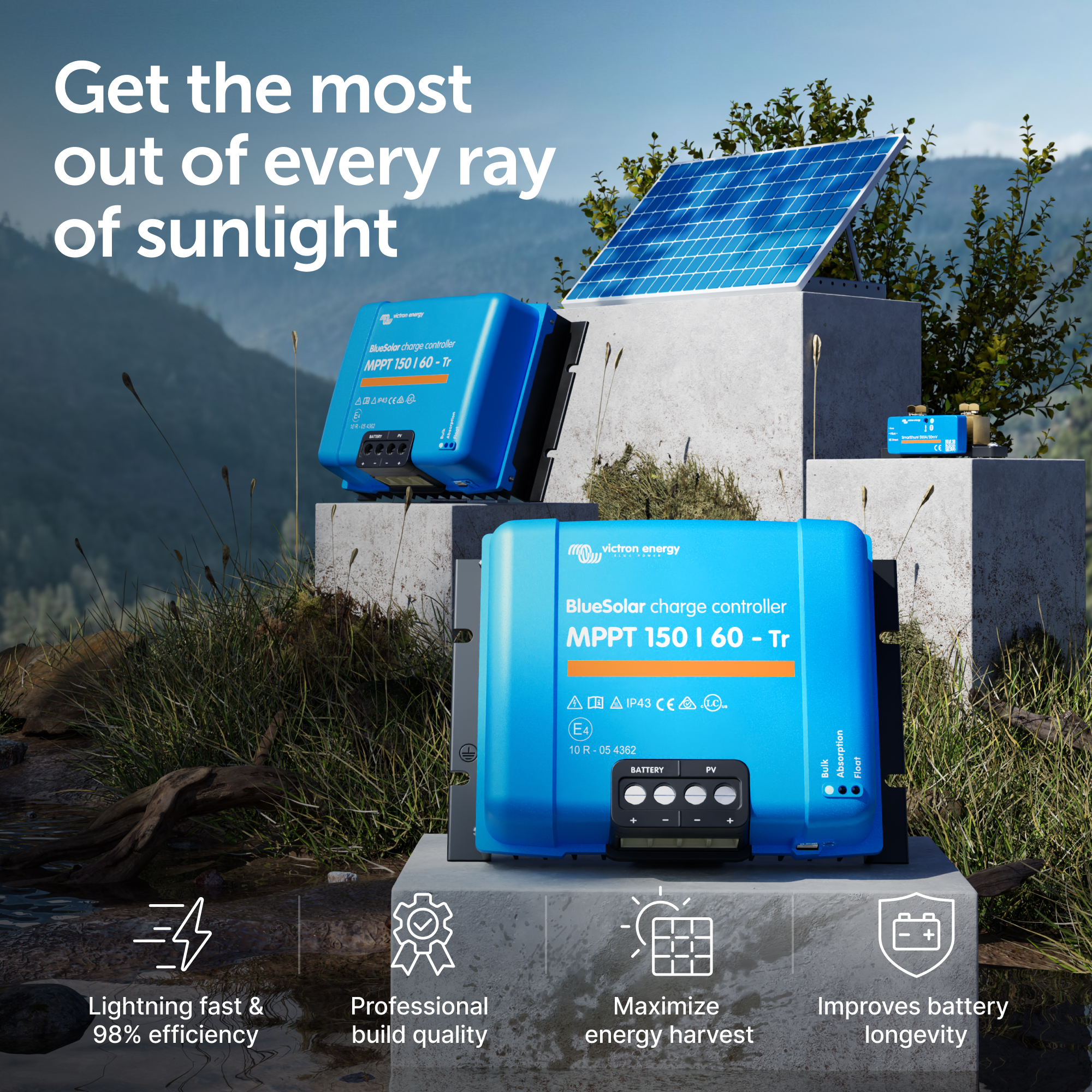 BlueSolar MPPT 150/35 | Victron Energy