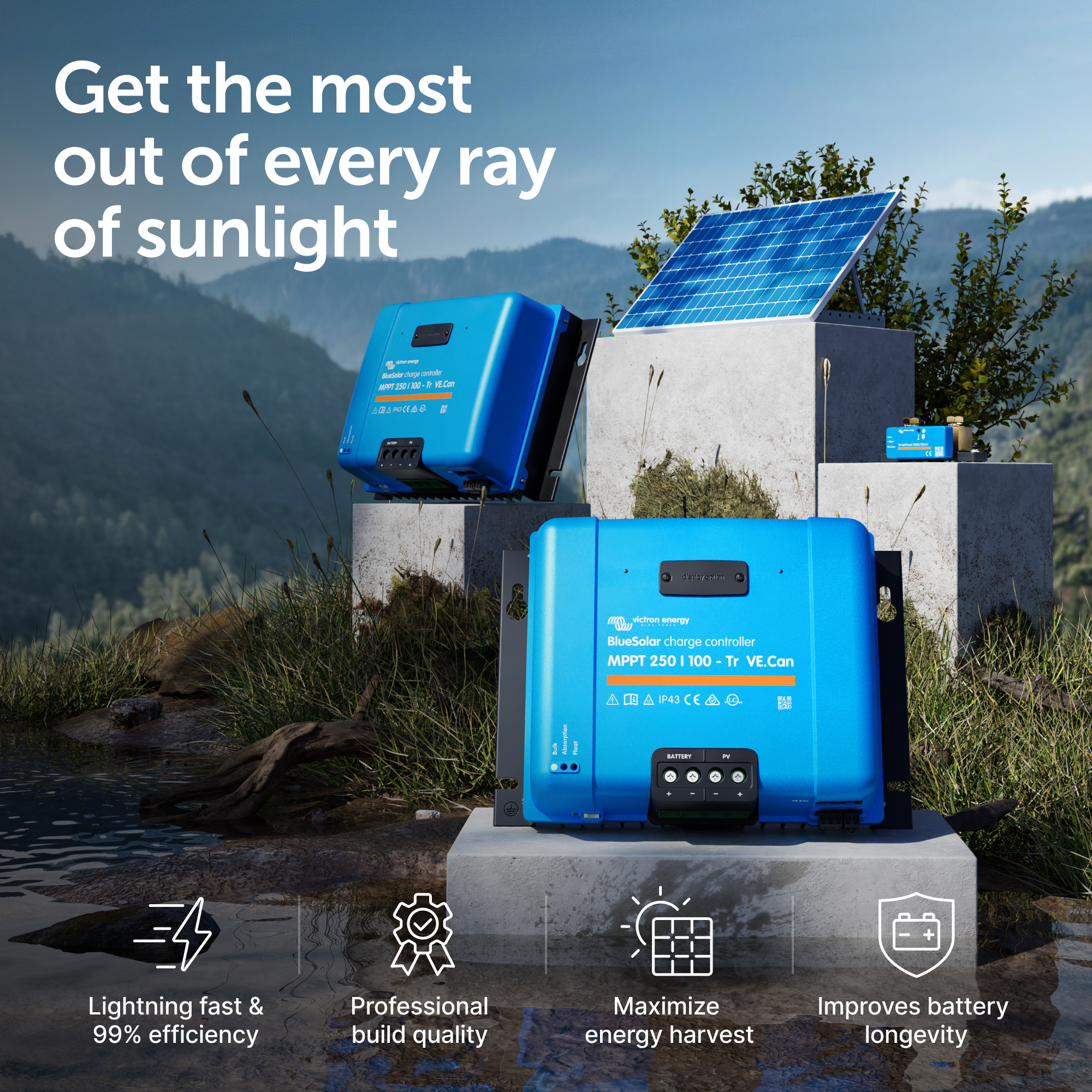 BlueSolar MPPT 150/35 | Victron Energy