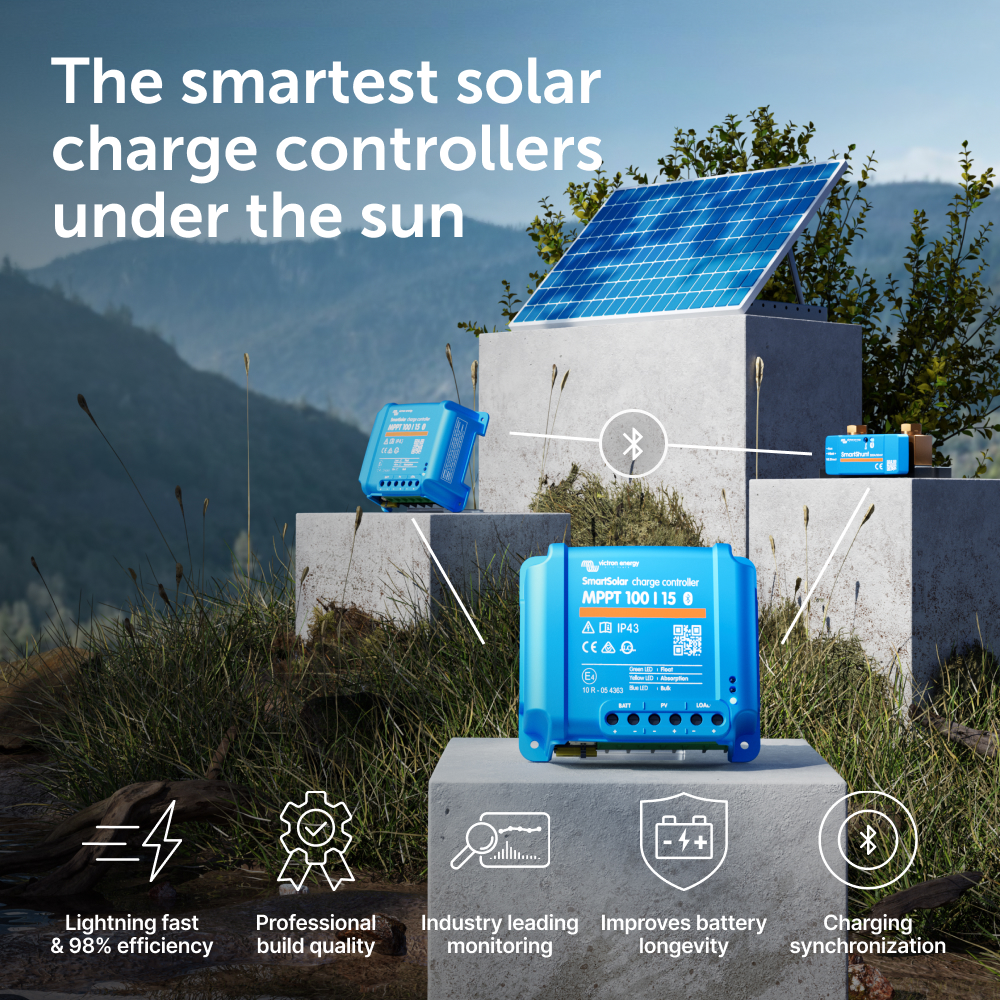 SmartSolar MPPT 75/10, 75/15, 100/15 & 100/20 | Victron Energy