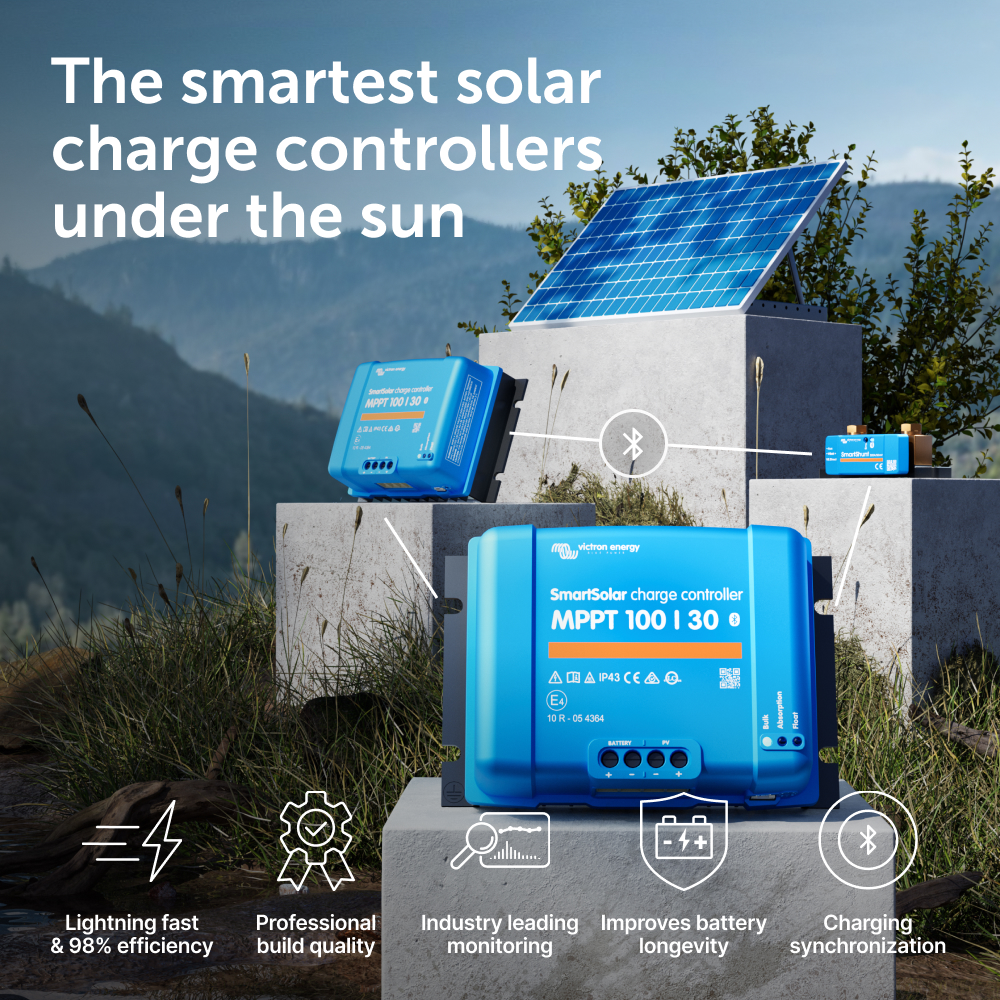 SmartSolar MPPT 100/30 & 100/50 | Victron Energy