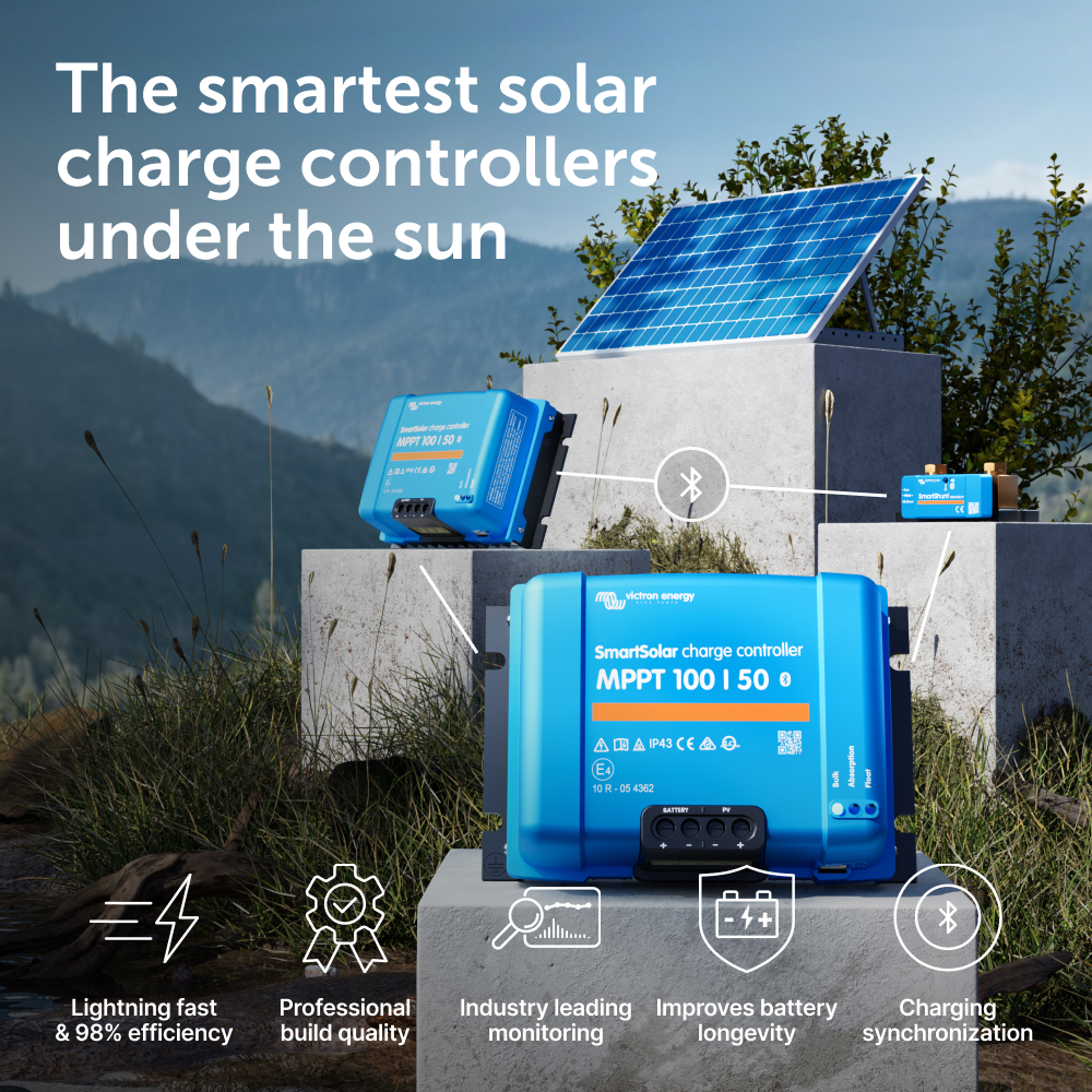 SmartSolar MPPT 100/30 & 100/50 | Victron Energy
