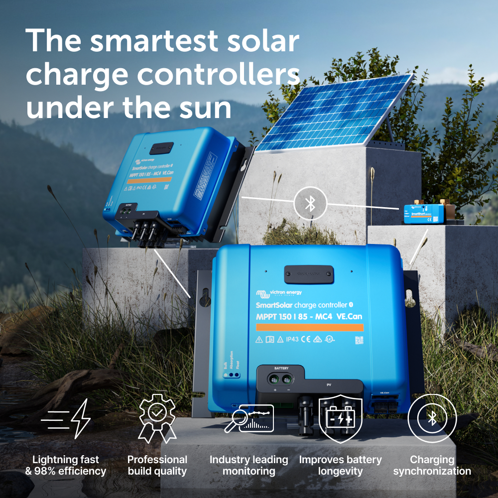 SmartSolar MPPT 150/70 up to 250/100 VE.Can | Victron Energy